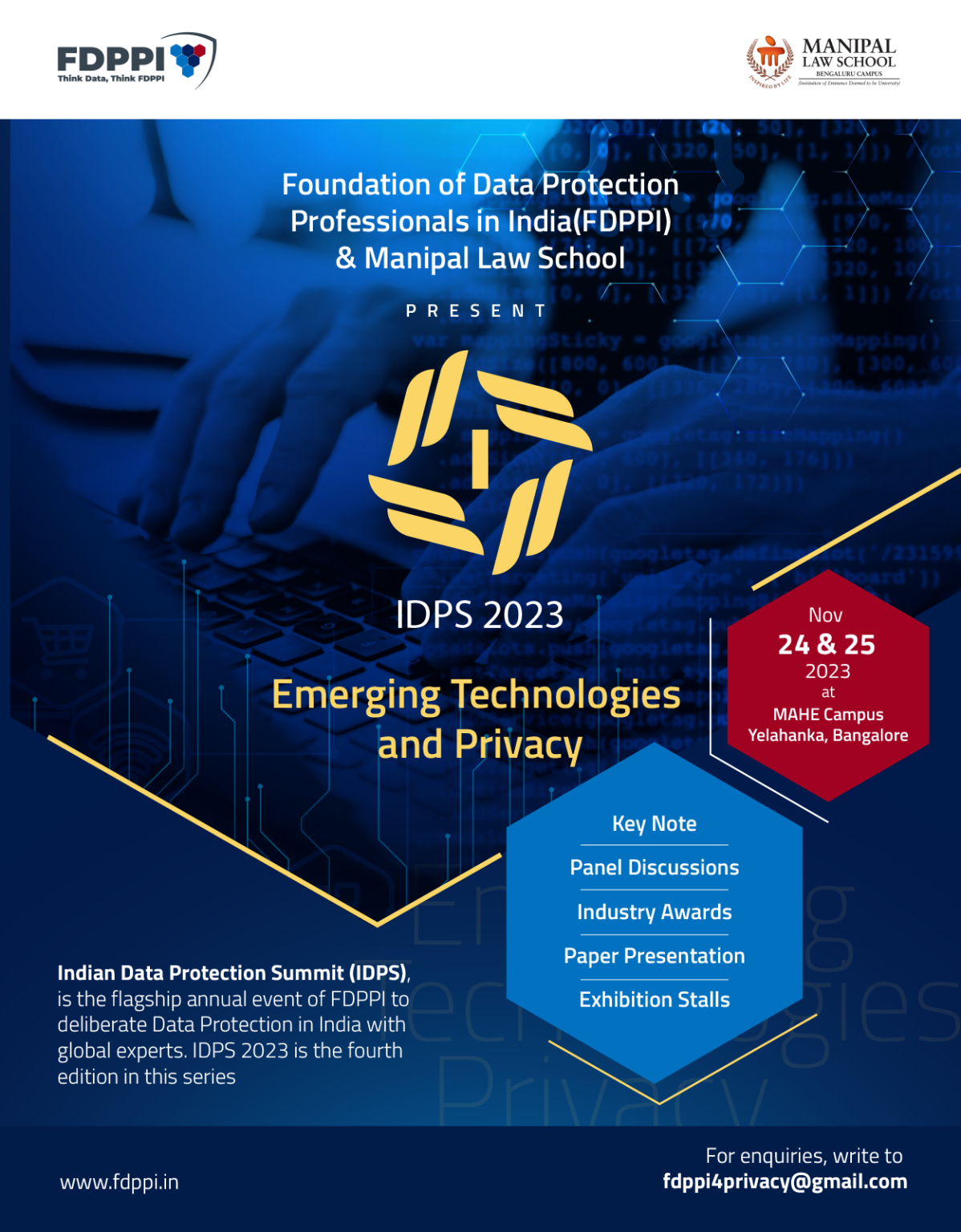 IDPS 2023 is on 24th and 25th November 2023 | Naavi.org
